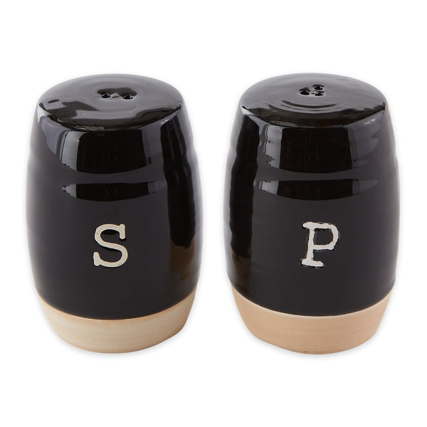 Wholesale Black Ceramic Salt And Pepper Shaker – Design Imports