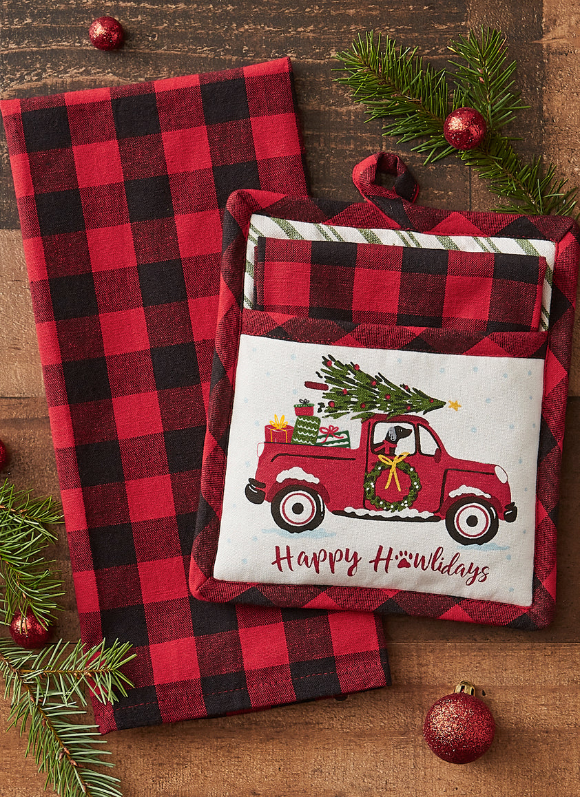 Wholesale Happy Howlidays Potholder Gift Set – Design Imports