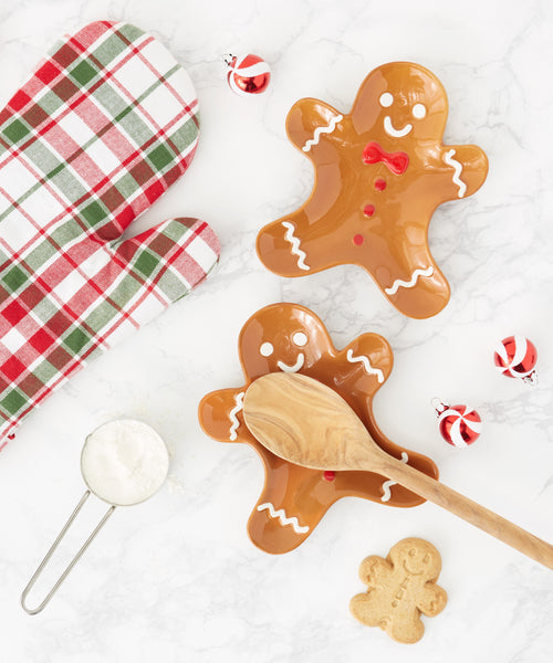 Gingerbread Man Spoon Rest – Design Imports