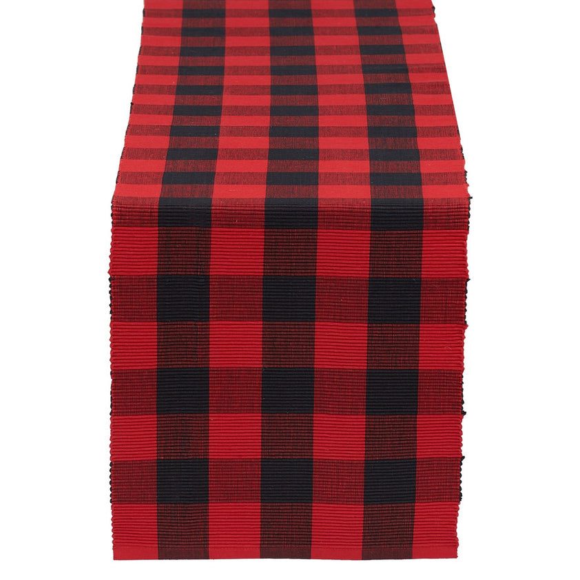 Wholesale Buffalo Check Table Runner - 13 x 72" – Design Imports